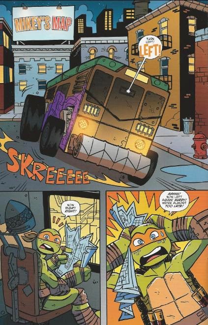 TMNT Entity: Mikey's Map