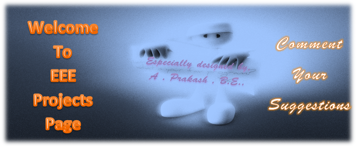 WELCOME: EEE Projects