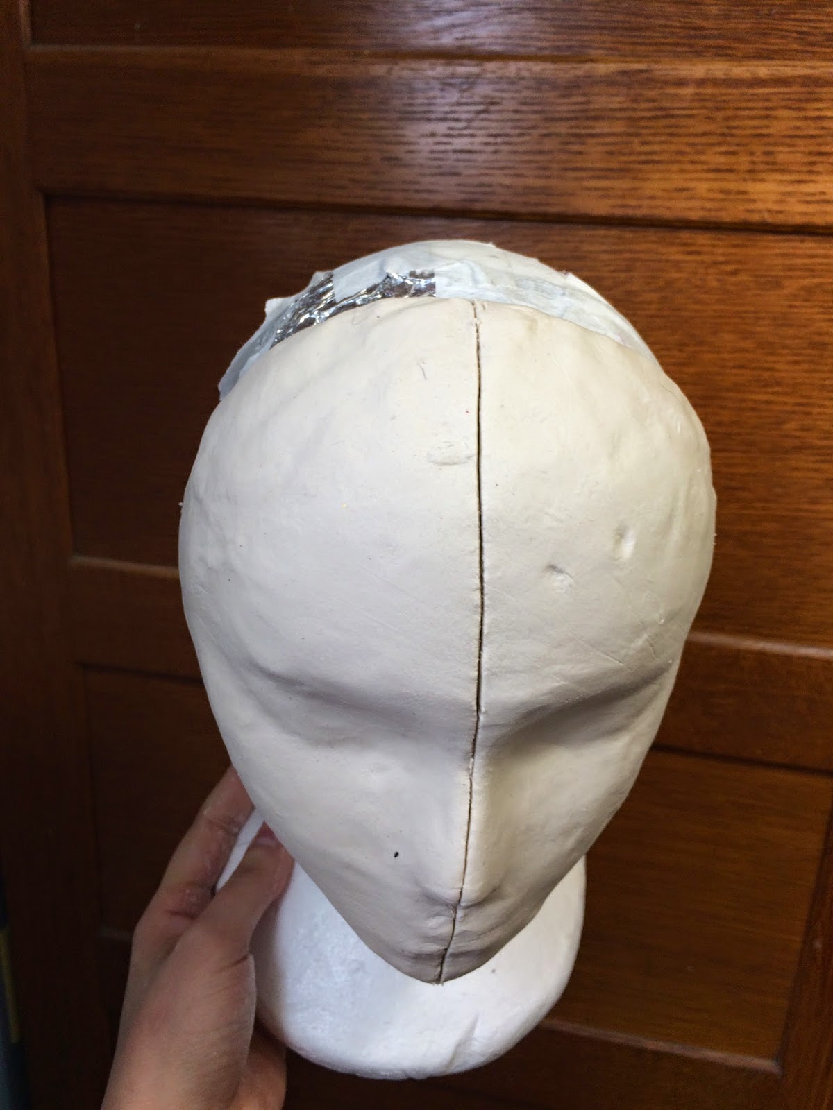 Creative Paperclay® air dry modeling material: Tears Masquerade Mask ...