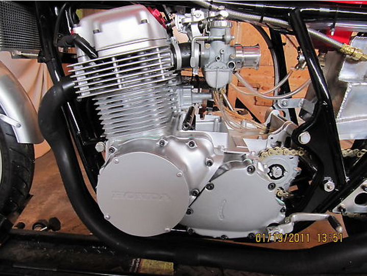 Cling on for dear life !!!: CR750 Replica On Ebay