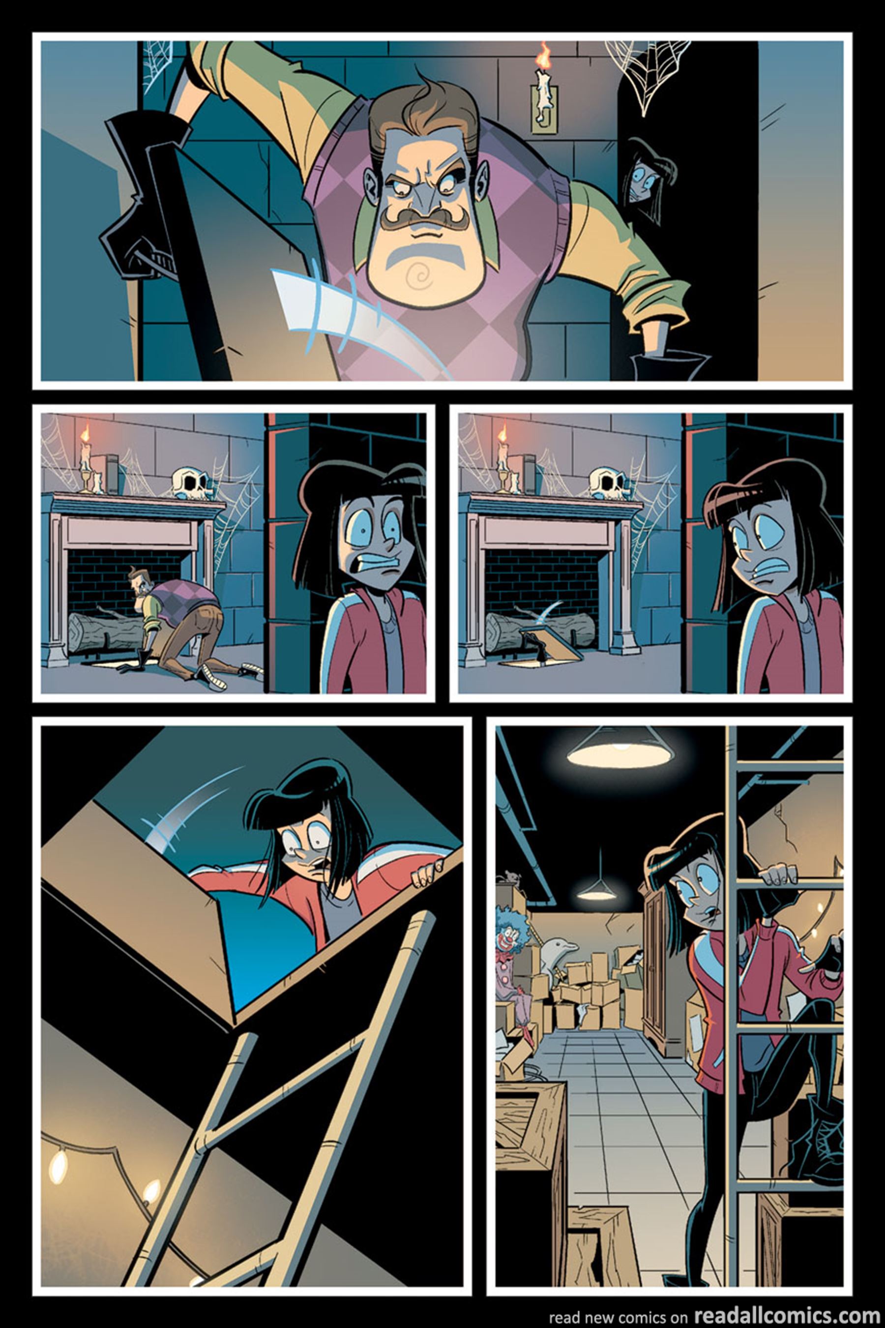 Hello Neighbor A Graphic Novel 1 The Secret Of Bosco Bay 2020 Read All Comics Online For Free