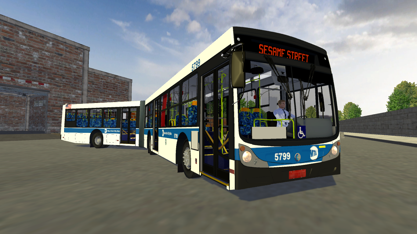 Busologia Jordanense: Skin MTA Bus Company for Proton Bus Simulator