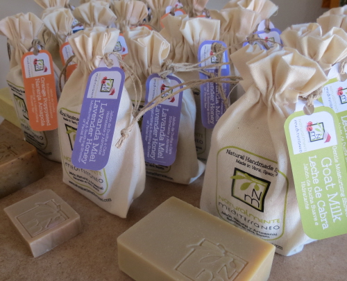 Jenora Soaps: New Soap Packaging - Naturalmente Mediterraneo
