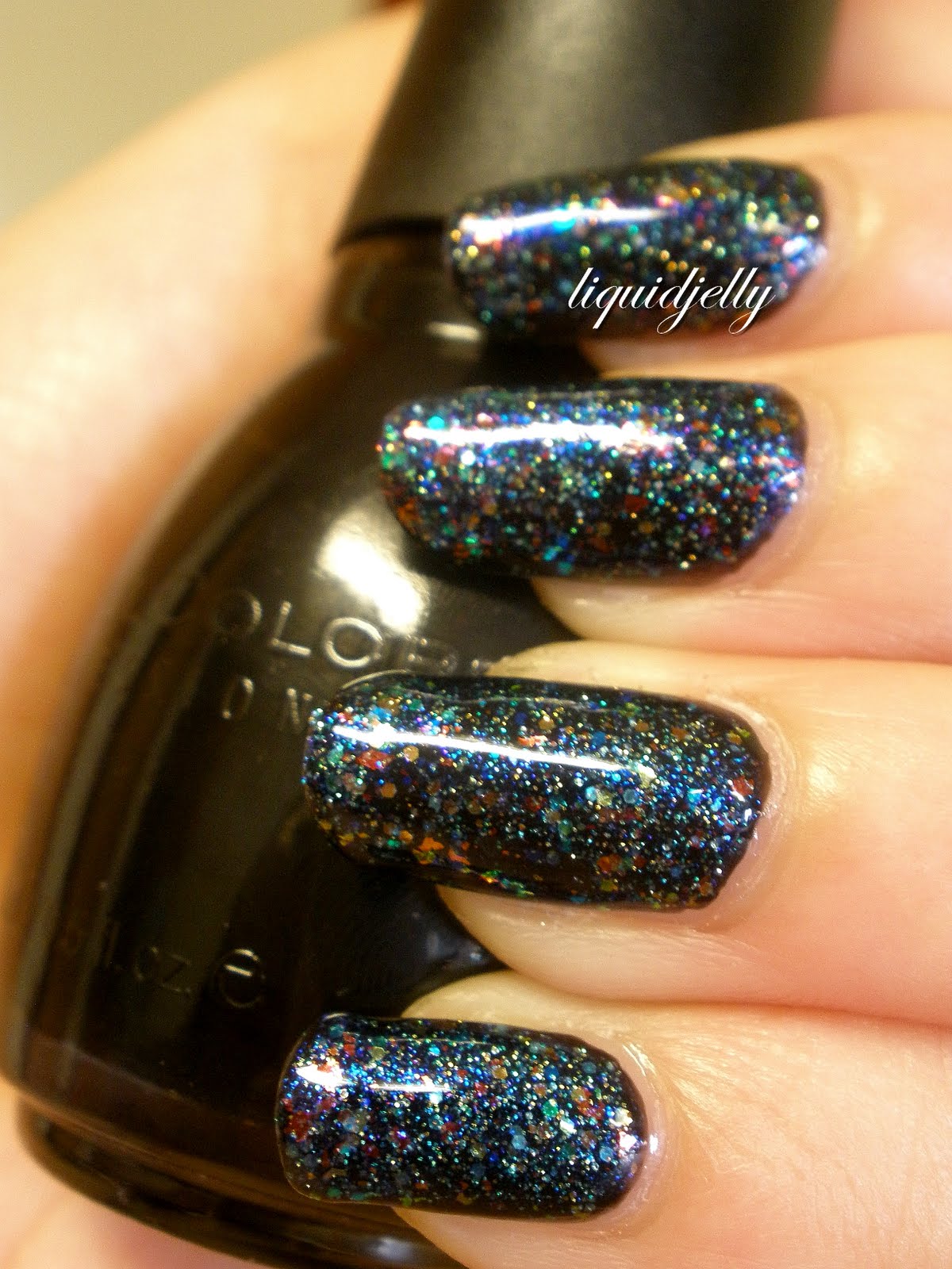 Liquid Jelly: Galaxy Nails: An Explosive Combination :)