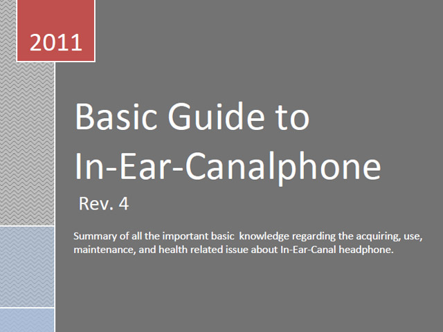 In Ear Matters: Rev. 4