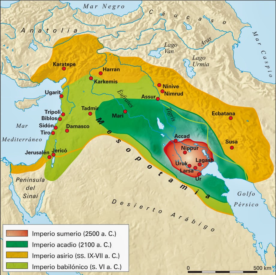 Mesopotamia Map