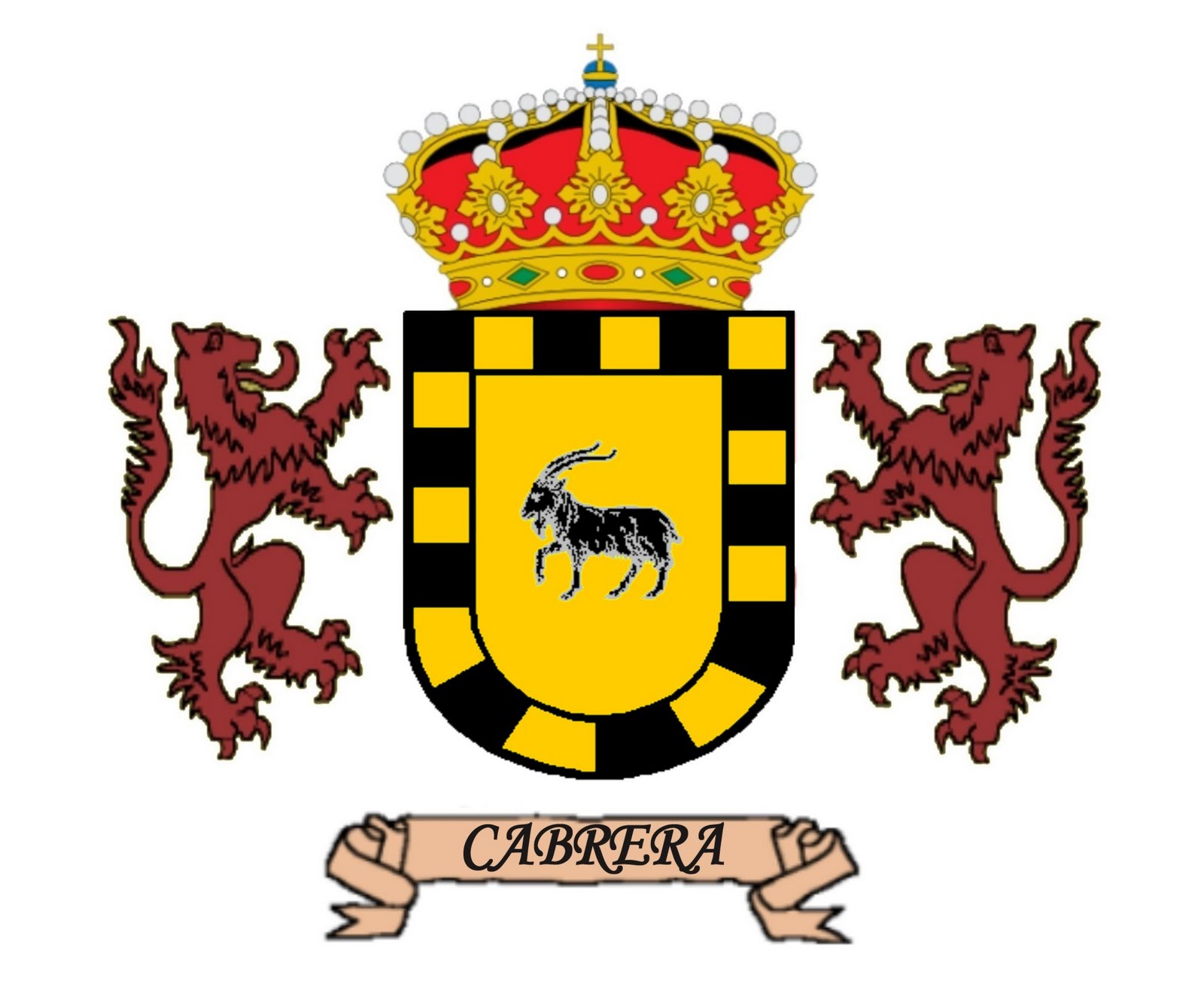 Apellidos y Escudos: Cabrera