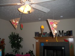 Pams Party & Practical Tips: Recycled Cardboard Party Props