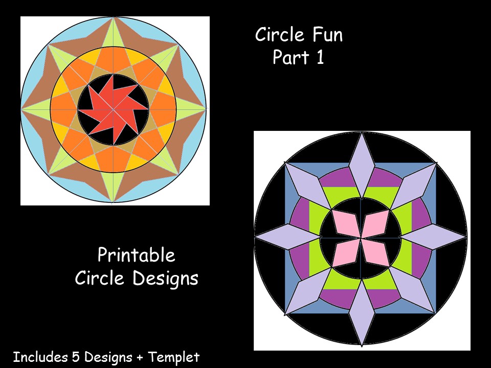 File Folder Fun and Circle Fun (coloring pages) By Lynda Blau: Circle ...