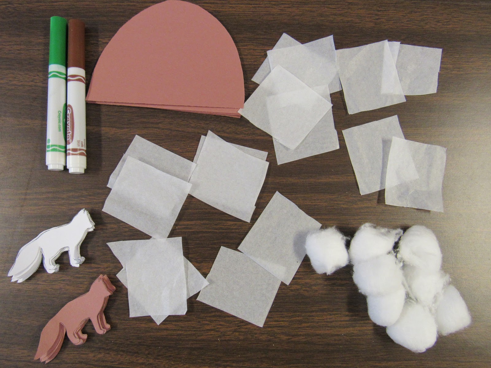 Tots and Me... Growing Up Together: Arctic Animal Fun: Arctic Fox Lesson