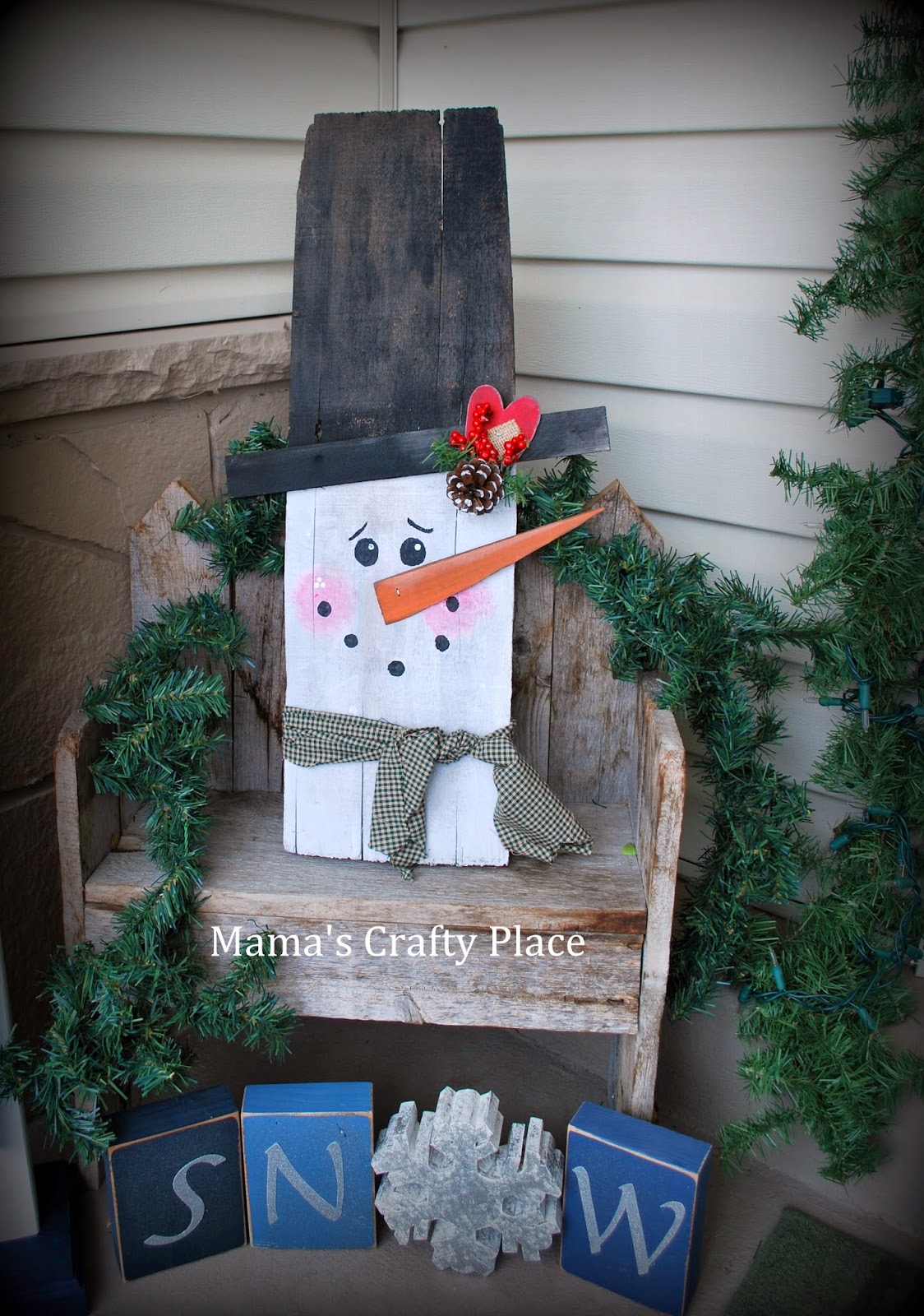 Mama's Crafts: A Few More Snowman Decorations