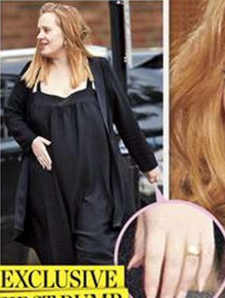NOTICIAS DE FAMOSOS: Primera foto de Adele embarazada