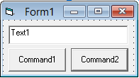 VB6: Command Button Control