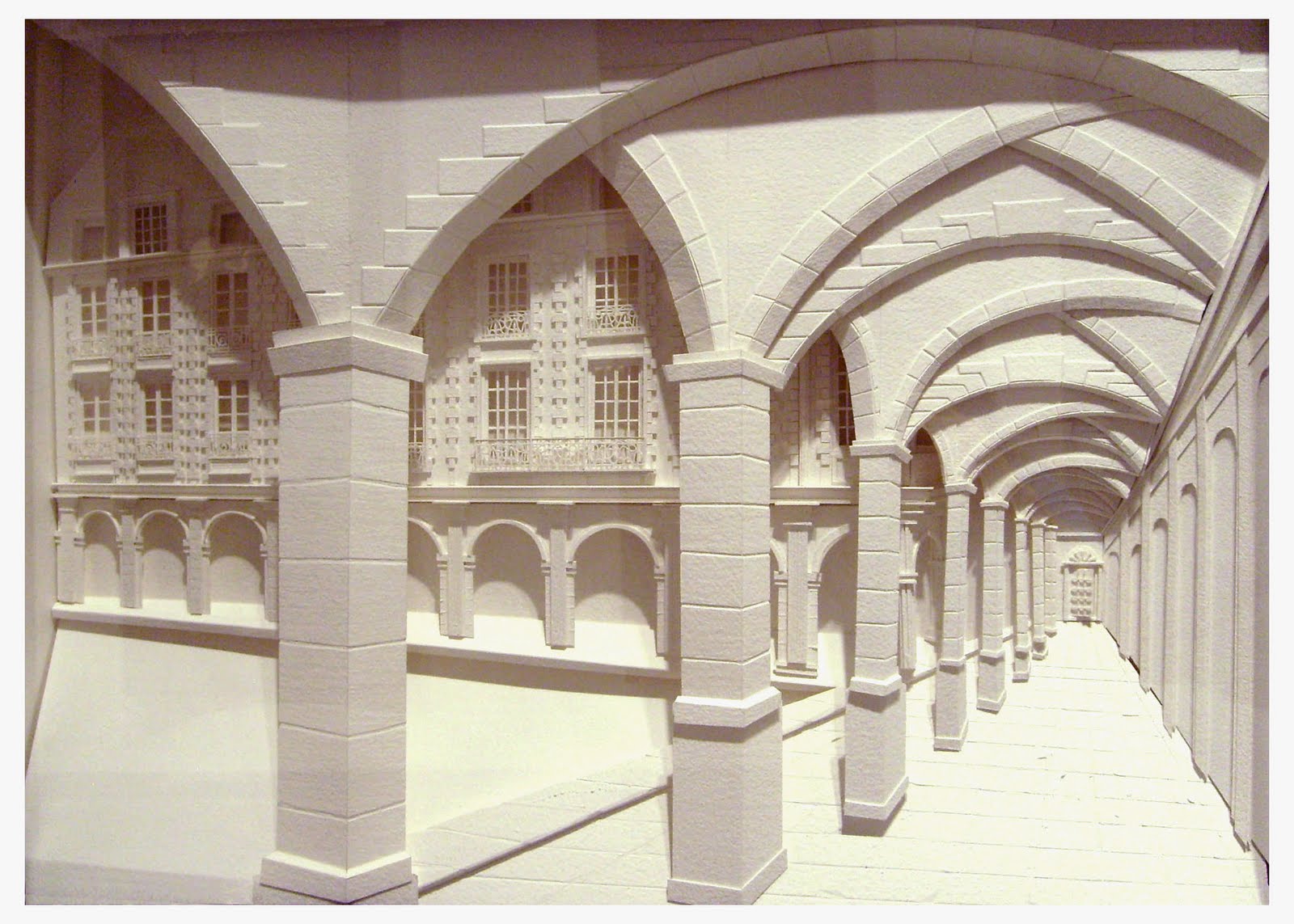 Simply Creative: Detailed Architectural Models Made Of Paper by ...