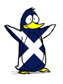 Look what I drawed: The Scottish Penguin