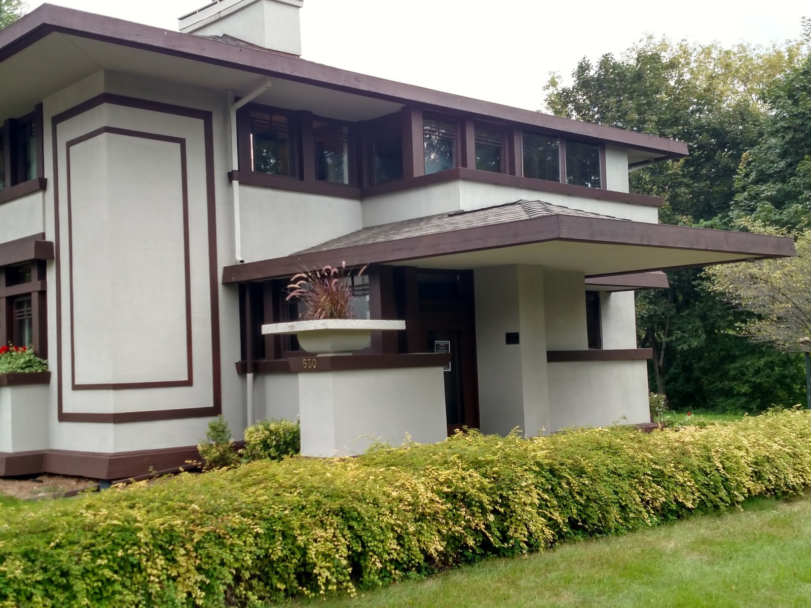 Traversing the Trails: Frank Lloyd Wright Stockman House in Mason City Iowa