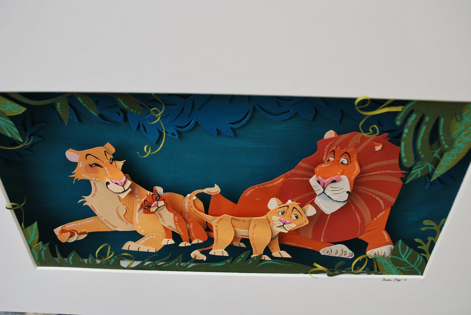 Caroline Boyk's Blog: Paper Lion Family