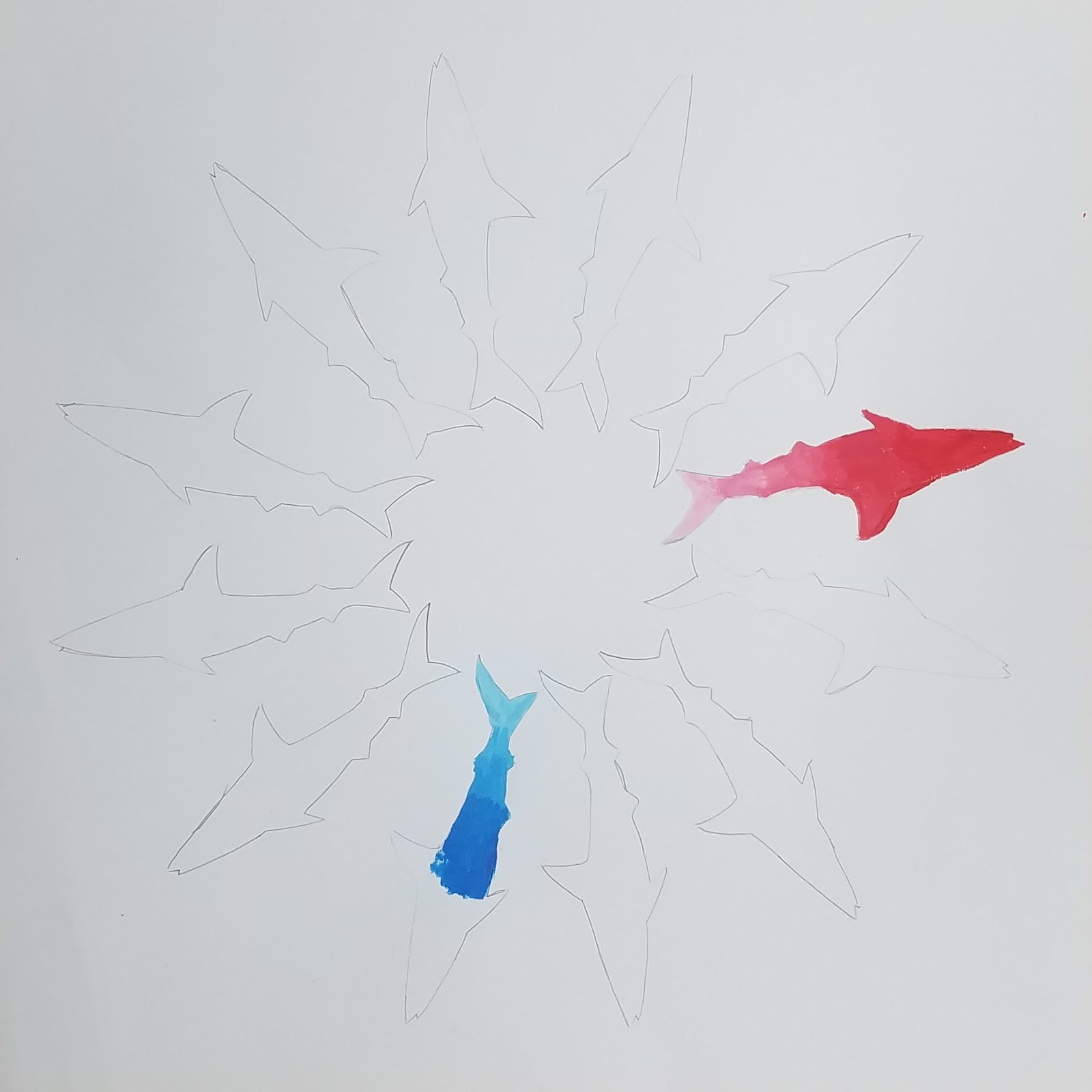 Jerdee's Art Classes: Painting | Acrylic Color Wheel