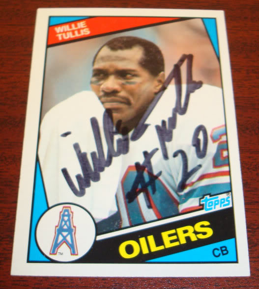 Tomfoolery: Willie Tullis, Football Star