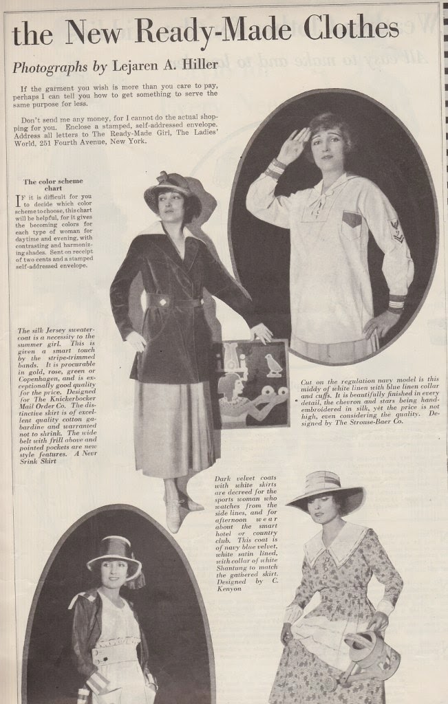 NineteenTeen: Fashion Forecast: July 1917