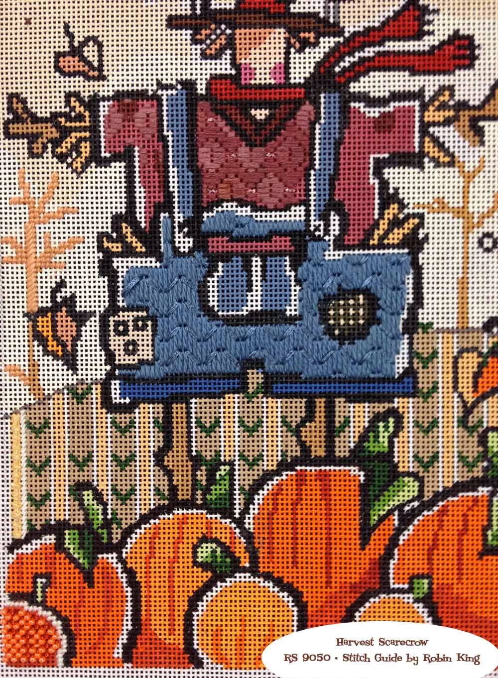 Needlepoint Study Hall: The PFOS wrap up