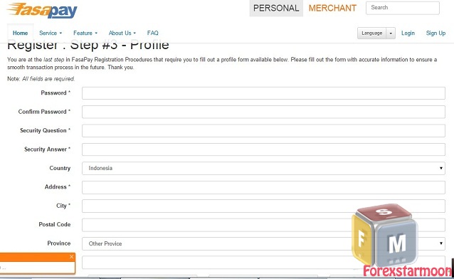 Sarjana13: CARA MEMBUAT AKUN FASAPAY