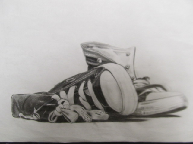 Art Teacher Creature: Pencil Grid Drawing