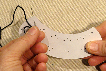 Needles 'n' Knowledge: Vintage Ornament Pull Tabs A7 Card