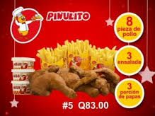 Pollo Pinulito: NUESTROS MENUS