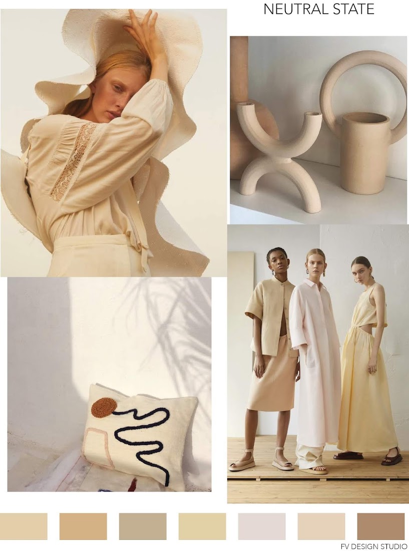 FASHION VIGNETTE: FV TREND X COLOR | NEUTRAL STATE . SS 2019