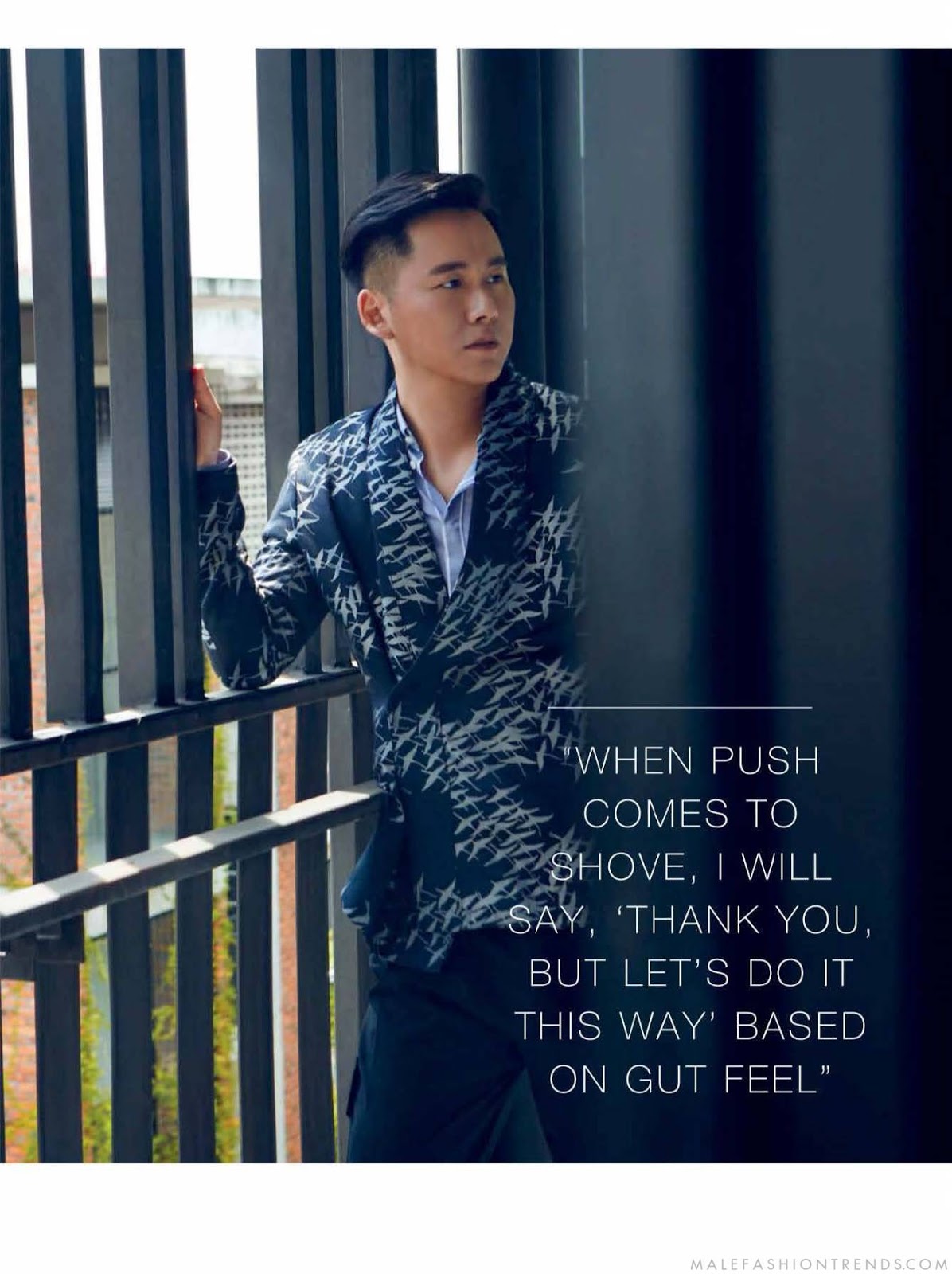 Ee Soon Wei para Tatler Malasia en fotos de Kah Mun