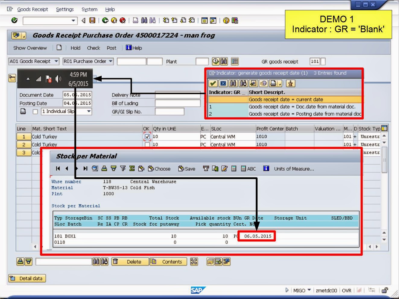 SAP Froggy s SAP Sharing WMS Controls GR Date Updating At Goods sap-froggy-s-sap-sharing-wms-controls-gr-date-updating-at-goods