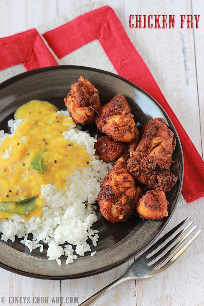 Spicy Chicken Fry ~ Lincy's Cook Art