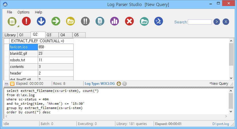 케세라세라: LogParser 활용(Web Log 이상징후 분석 - 2nd)