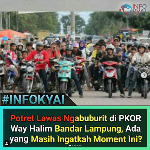 Potret Lawas Ngabuburit di PKOR Way halim Bandar Lampung