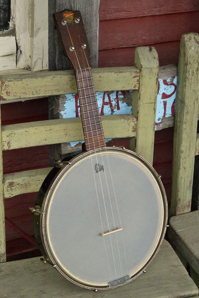 1930s/1960s/2015 Big-Rim Banjo Uke