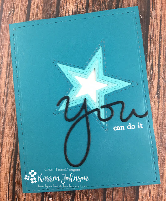 KarrenJ - Stamping Stuff: Blue Stars