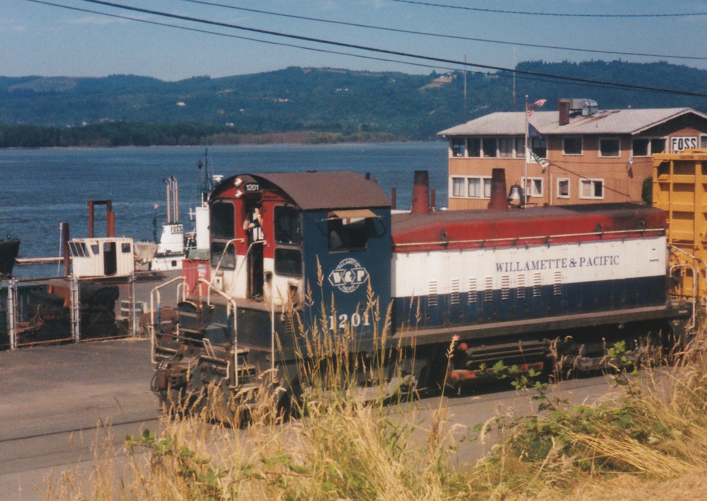 TrainPages: Portland & Western Freight Train in Rainier, Oregon, on ...