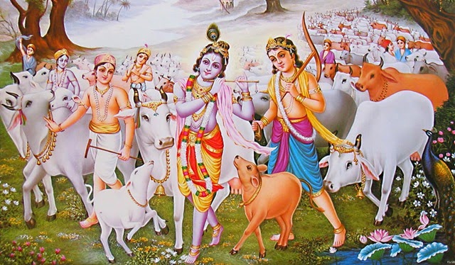 World of Radha Krishna: Cows of Shri Krishna