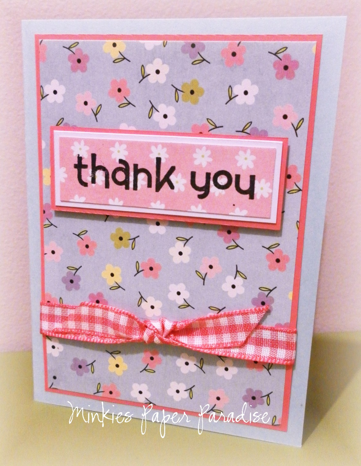 Minkie's Paper Paradise: Simply Thank You