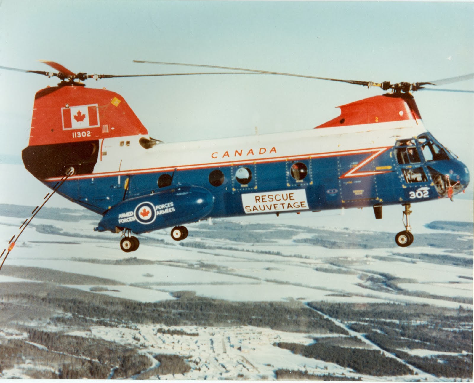 CH-113 Labrador - Canadian H-46s for the Modeler: Crash Position ...