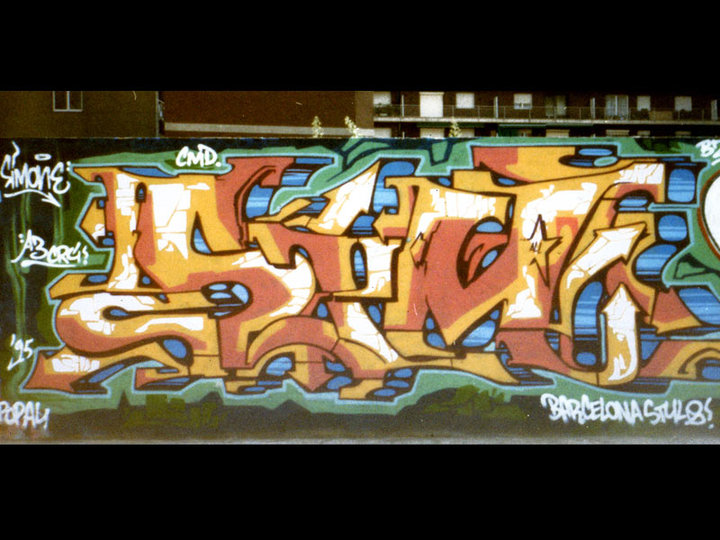 Fasim: WILD STYLE! GRAFFITI FROM BARCELONA!