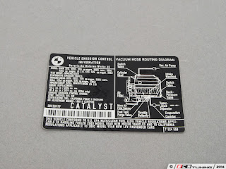 Replacement VIN (vehicle identification number) Stickers: Truck ...