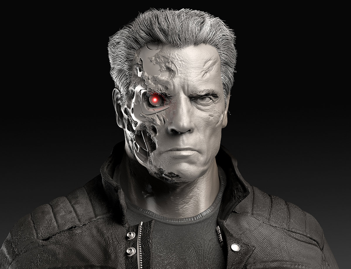 T800 Guardian - Terminator Genisys | Computer Graphics Daily News