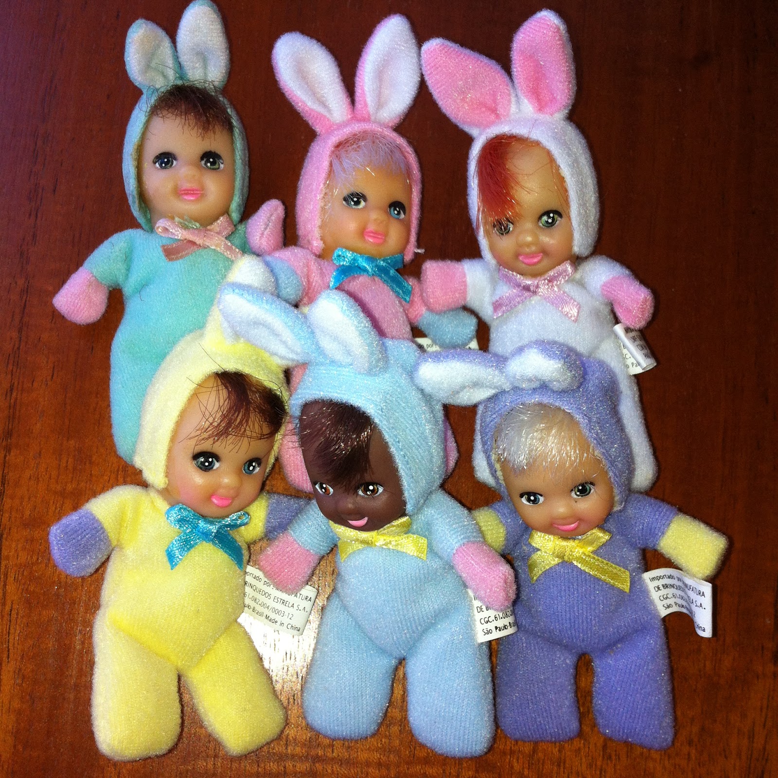 :Bonecas Fofoletes:: Fofolete Páscoa - ano 2000