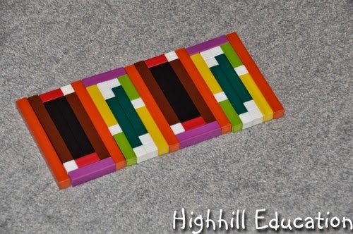 Highhill Homeschool: Cuisenaire Rod Patterns