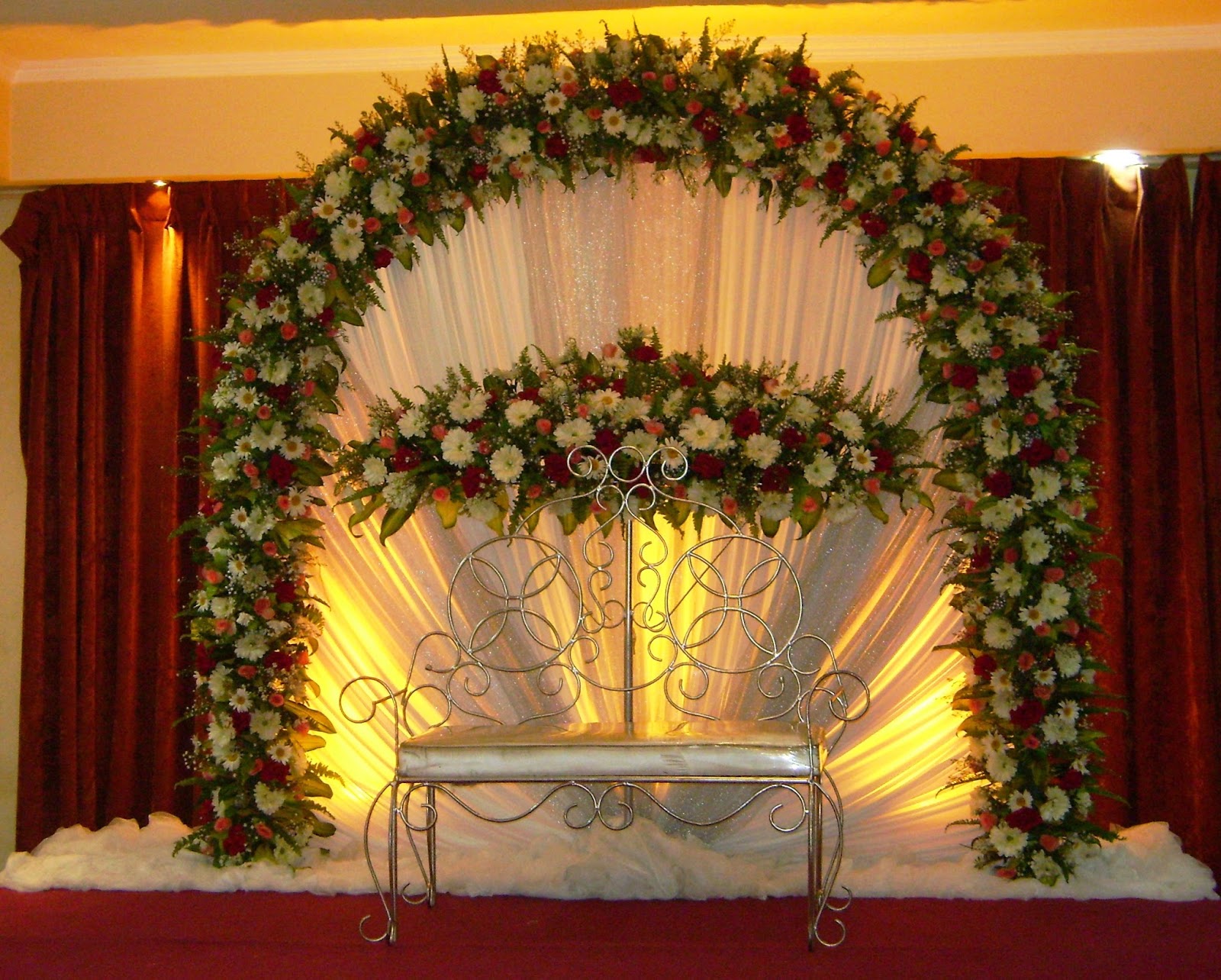 Vismaya: Wedding Settee backs