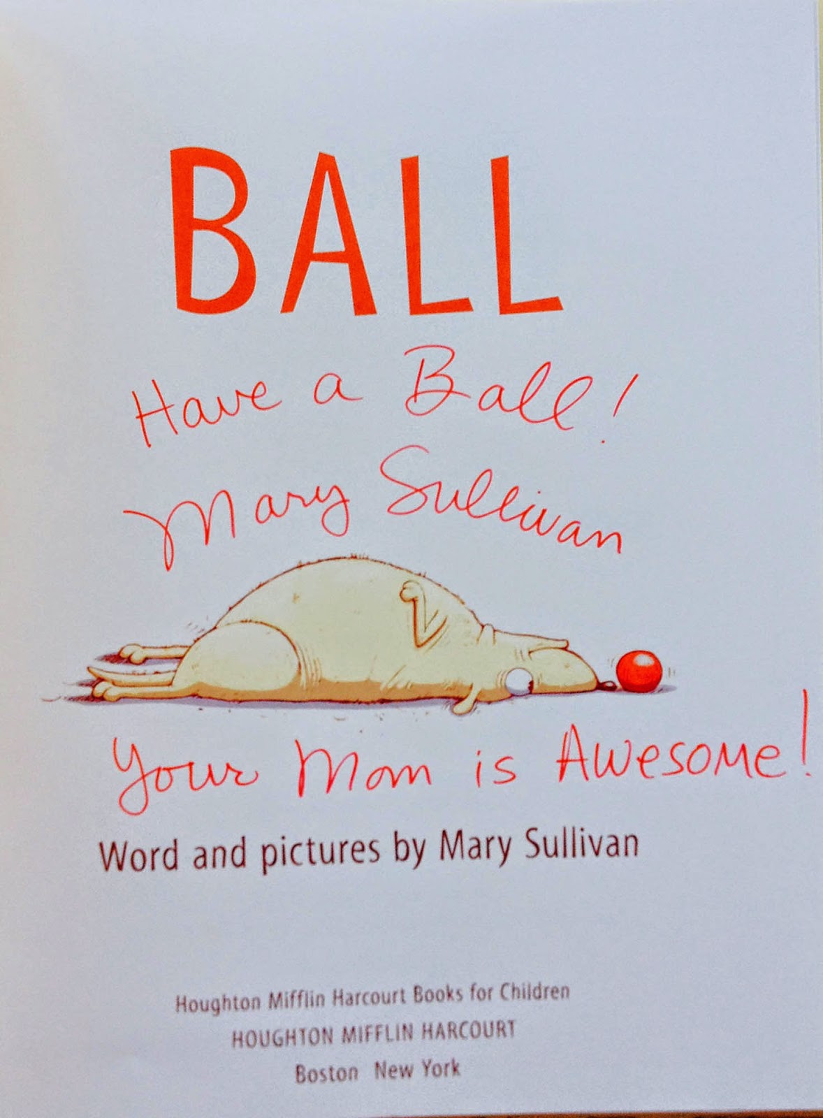 The Book Children: Ball