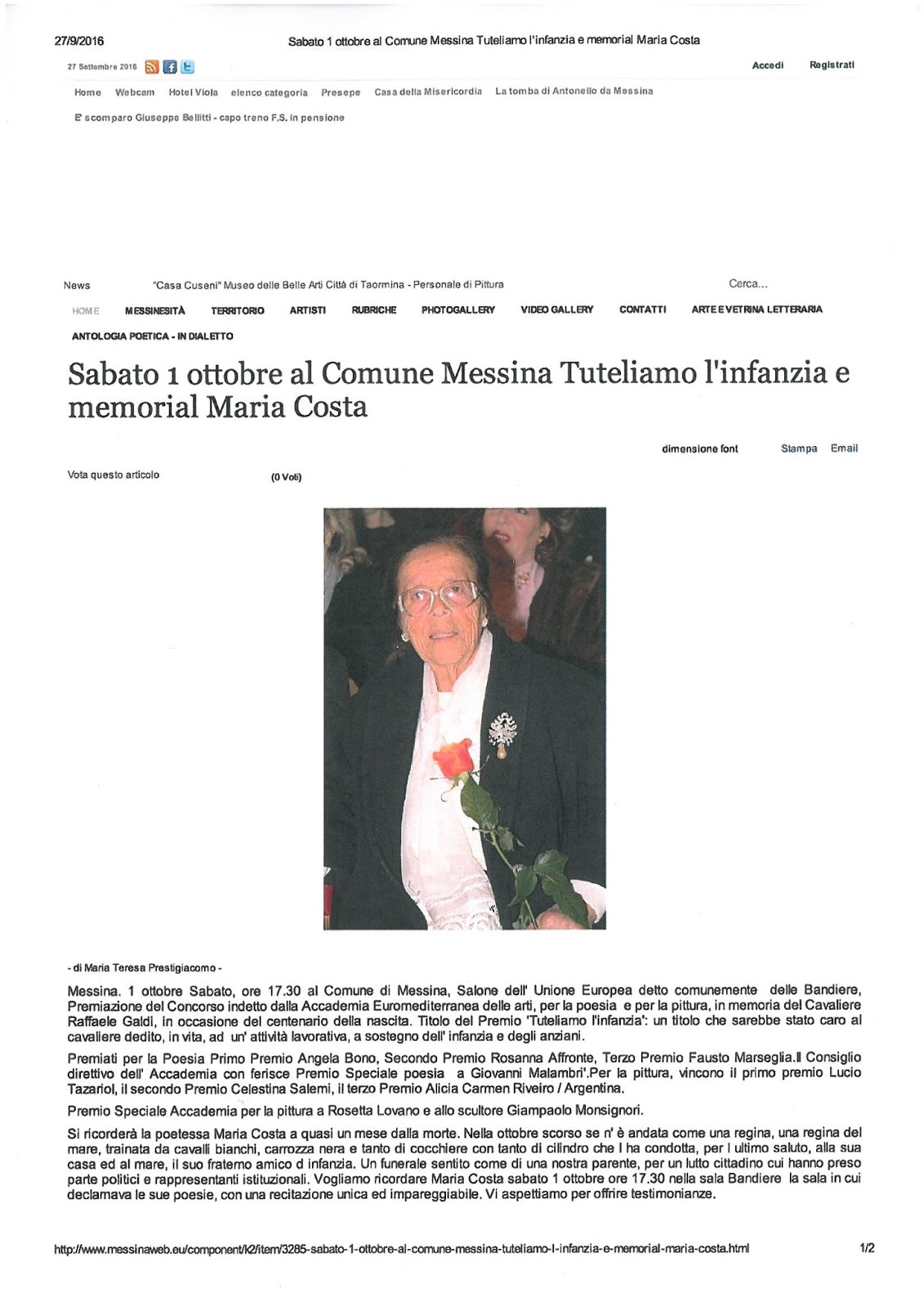 Blog - www.artealiena.com: PREMIO "TUTELIAMO L'INFANZIA" NEL CENTENARIO ...