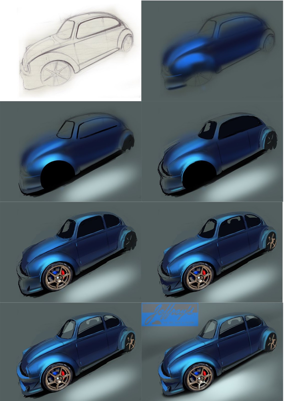 Car illustration, Transportation design, Industrial design sketch